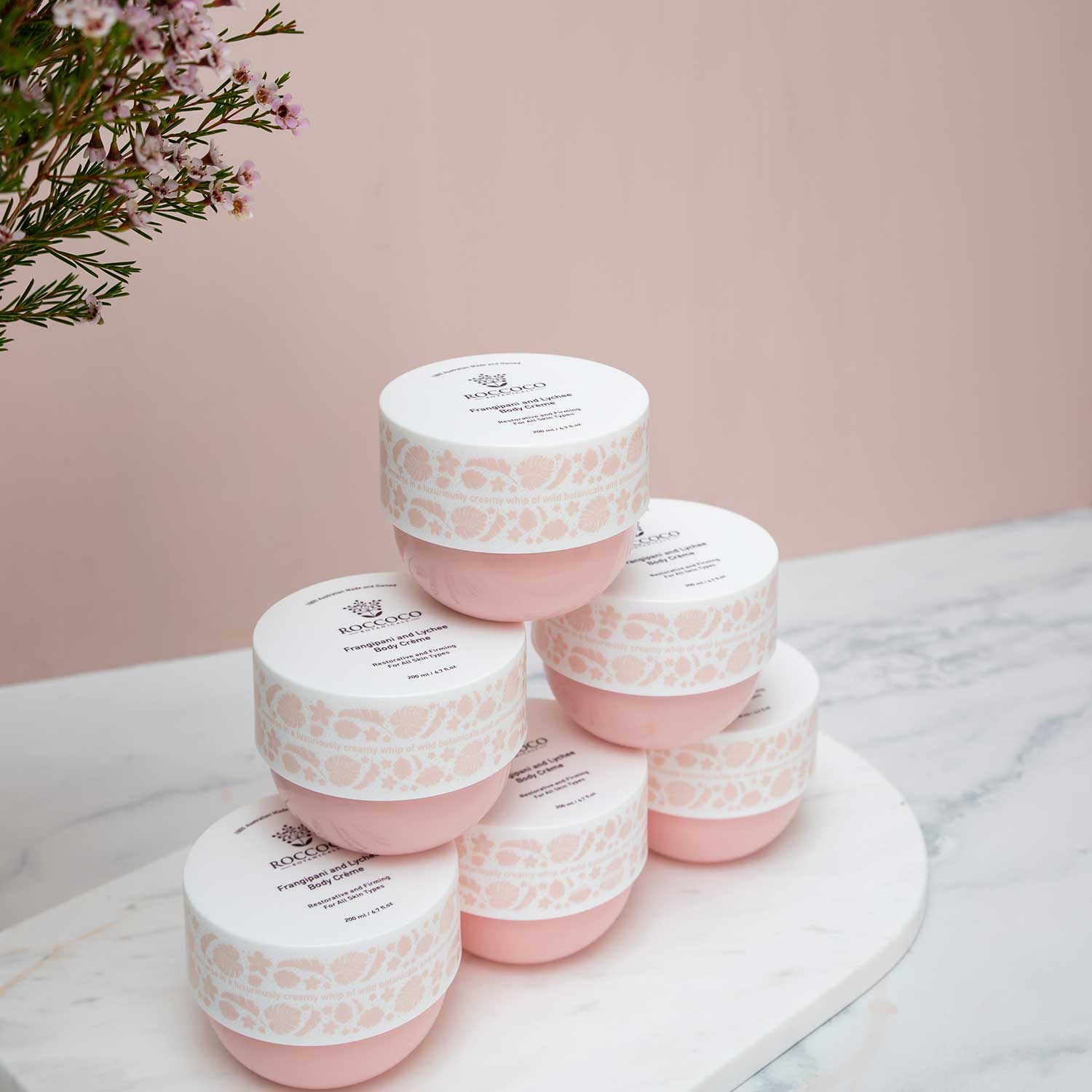 Frangipani and Lychee Body Crème – Roccoco Botanicals